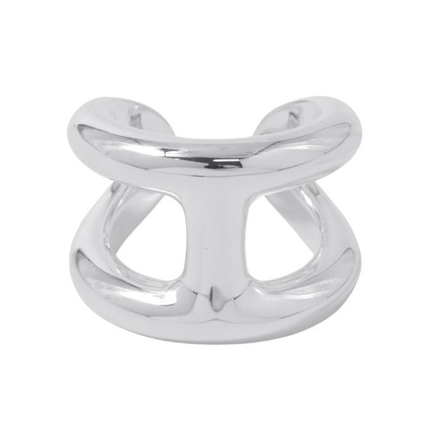 エルメス リング オスモズGM Osmose SV925シルバー リングサイズ50 HERMES 指輪 ジュエリー[取扱店舗]タイムゾーン中野ブロードウェイ[管理番号]10537886[ランク]中古S[ブランド]エルメス（HERMES）[状...