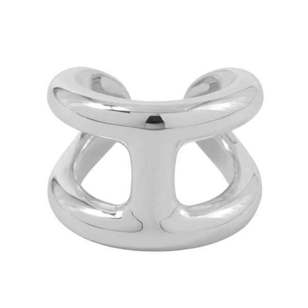 エルメス リング オスモズGM Osmose SV925シルバー リングサイズ51 HERMES ジュエリー 指輪[取扱店舗]銀座本店[管理番号]10565391[ランク]中古S[ブランド]エルメス（HERMES）[状態]表面/微細なスレ専...