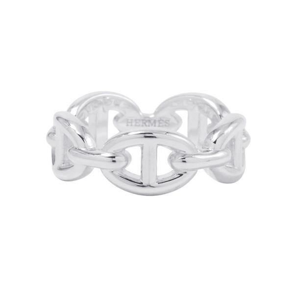 エルメス リング シェーヌダンクル アンシェネPM Enchainee SV925シルバー リングサイズ52 HERMES ジュエリー[取扱店舗]東心斎橋店[管理番号]10891377[ランク]未使用[ブランド]エルメス（HERMES）[状...