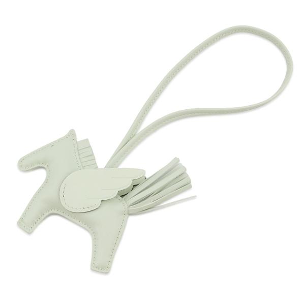 エルメス バッグチャーム ロデオPM ペガサス ヴェールフィズ ラムスキン B刻印[取扱店舗]神戸元町店[管理番号]11148760[ランク]未使用[ブランド]エルメス（HERMES）[状態]表面/僅かな汚れにおい/特記するにおいなし[色]...