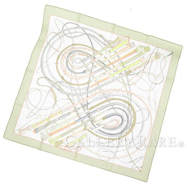 カレ 鞭とグリップ エルメス HERMES ブラック スカーフ シルク カレ90 - nimfomane.com