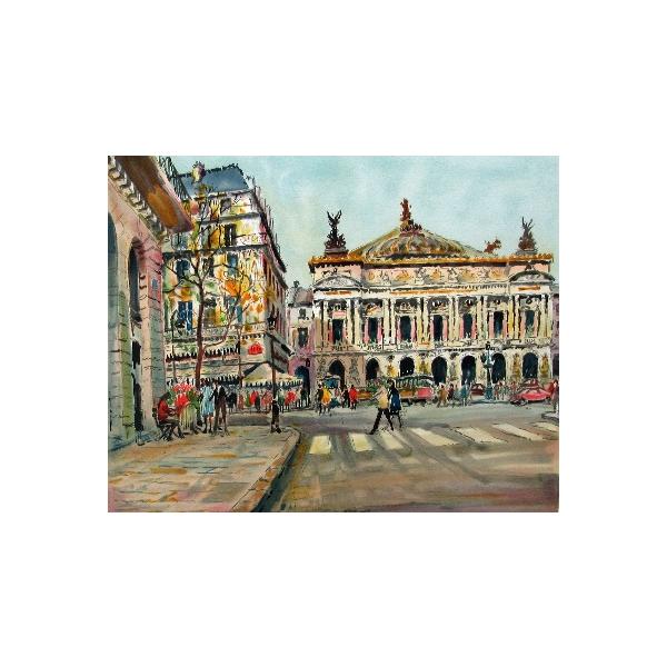 画寸サイズ　37×47 cm シルクスクリーン　自筆サイン新品額にお入れしてのお渡しとなります。キャンビエ　略歴Pierre-Eugene CAMBIER1914年、パリ郊外モントレイユに生まれる。1934年、パリA・R・Cスクールにて絵画...