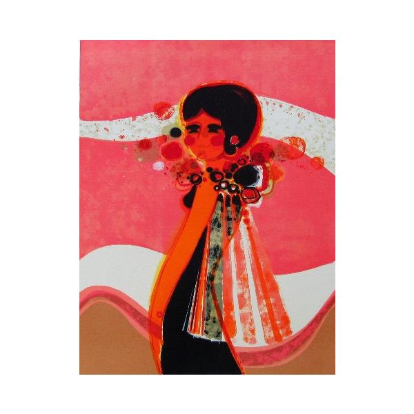 画寸サイズ　56×42 cm リトグラフ　　自筆サイン新品額にお入れしてのお渡しとなります。マンギー　略歴Frederic MENGUY1927年　パリに生まれる。パリ市美術講座にて絵画を学ぶ。1953年　デッサン教師の免許取得。サロン・ド...