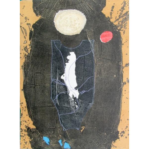 画寸サイズ　75×54 cm 　　カーボランダム新品額にお入れしてのお渡しとなります。リオネル　略歴 Lionel　Perrotte １９４９年１０月４日パリに生まれる。幼い頃から美術に親しみ、１２才の時コルマールの美術館にて才能を触発され...