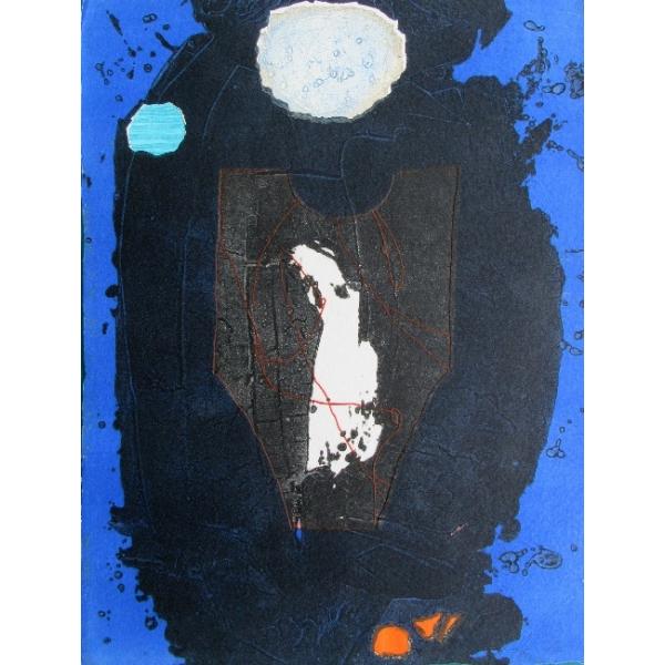 画寸サイズ　75×55 cm 　　カーボランダム新品額にお入れしてのお渡しとなります。リオネル　略歴 Lionel　Perrotte １９４９年１０月４日パリに生まれる。幼い頃から美術に親しみ、１２才の時コルマールの美術館にて才能を触発され...