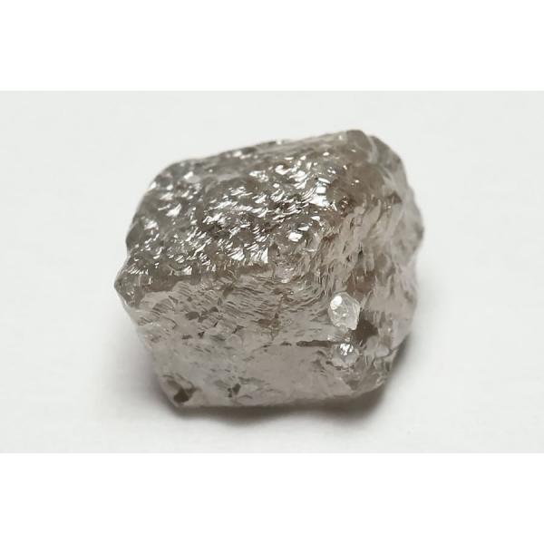 1.01ct　結晶最大幅:4.8mm　強い輝きを持つ主に立法体結晶のダイヤモンド原石です。八面体のものよりさらにお手頃価格にて販売させていただきます。コンゴ産