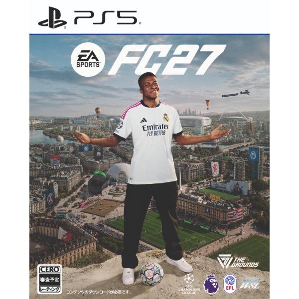 【発売日：2026年09月25日】■商品名：PS5 EA SPORTS FC 27■発売日：2026年09月25日予定■JANCD：4938833024893■型　番：ELJM-31019■メーカー：エレクトロニック・アーツ【ご注意】○画像...