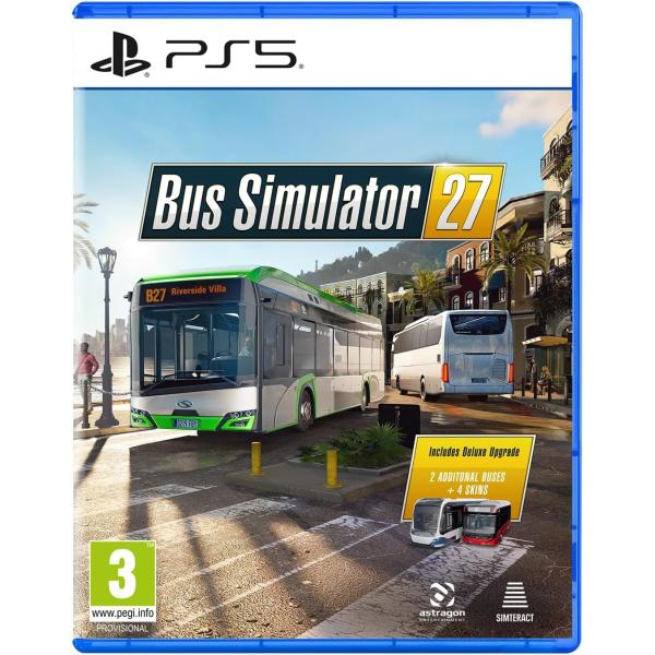 【発売日：2026年12月31日】バス シミュレーター 27 欧州版の商品です。日本のPS5本体でプレイいただけます。