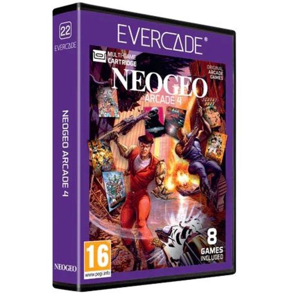 【発売日：2026年06月26日】エバーケード ネオジオ アーケード コレクション 4 欧州版の商品です。SNKの名作アーケードゲームを収録した「NEOGEO Arcade Collection」シリーズ第4弾。Evercade対応カートリ...