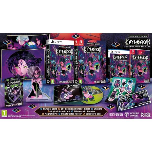【発売日：2026年08月30日】キーロッカー ターンベース・サイバーパンク・アクション コレクターズエディション 欧州版の商品です。日本のNintendo Switch本体でプレイいただけます。