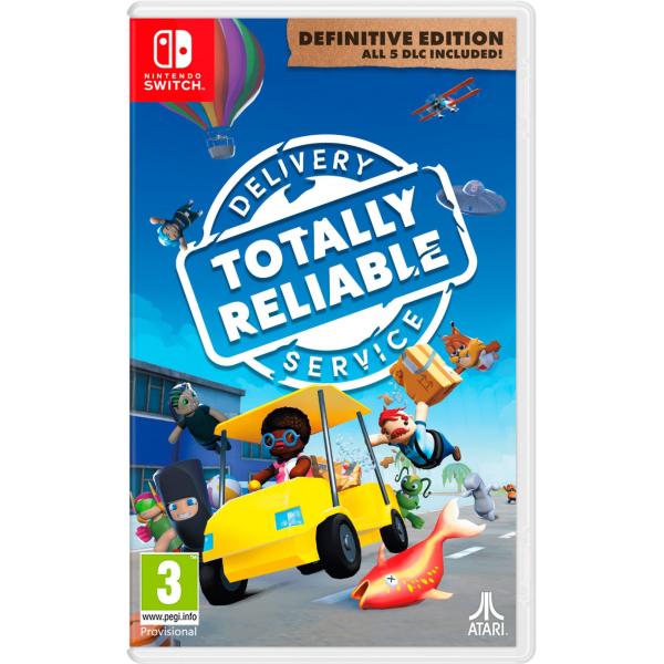【発売日：2026年02月13日】トータリー リライアブル デリバリー サービス ディフィニティブエディション 欧州版の商品です。日本のNintendo Switch本体でプレイいただけます。Supported languages: Jap...