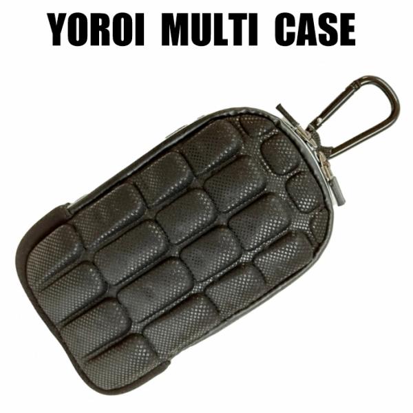 携帯や貴重品を水・衝撃から守る！YOROIプロテクターのモールドEVAパッド使用 マルチケース！安心の衝撃吸収力！生卵を入れて、1メートルの高さから落としても生卵が割れない衝撃吸収力！モバイルケース、カメラケース、メガネケース等として大活躍...