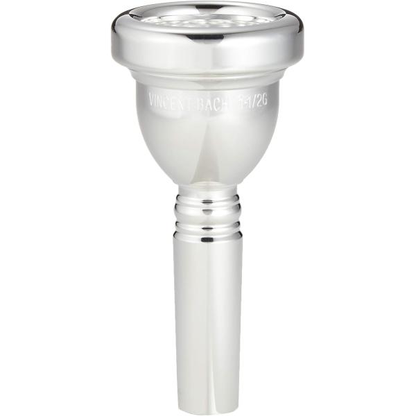 Vincent Bach ( ビンセントバック )のバストロンボーン用マウスピース。長年バストロンボーン奏者のスタンダードモデルとして使われてきた。