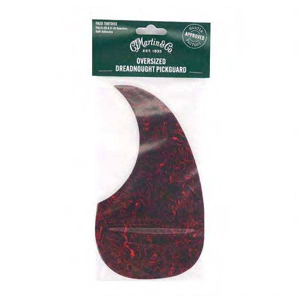 18PG0004 (oversized)D-28およびD-35のロゼッタ径に対応した自己接着式べっ甲柄ピックガード。オーバーサイズ仕様。※Martin Genuine Partsについてのご注意※Martin Genuine Partsは現...