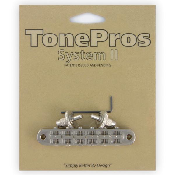 T3BPは、ナッシュビル・スモール・ポスト・タイプのTOM(Tune-O-matic)ブリッジです。多くのＵＳＡ製のギターのスタンダードブリッジ仕様です。サドルは溝加工付き仕様になっています。弦高、イントネーション調整後、ブリッジ本体とスタ...