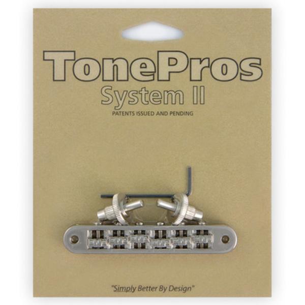 TP6Rは、TonePros設計のローラーサドルを採用することで、Bigsbyスタイルのトレモロが付いたギターで優れたパフォーマンスを提供します。ナッシュビル・スモール・ポスト・タイプのTOM(Tune-O-matic)ブリッジで、多くのア...