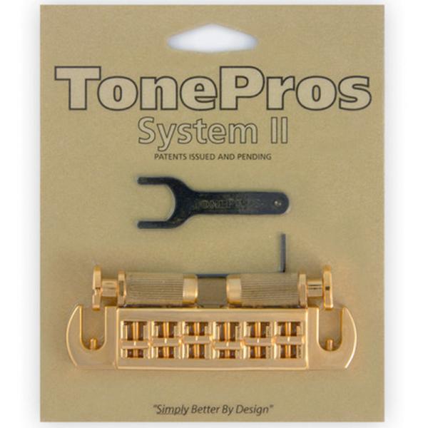 AVT2Mは、ワイドキャップタイプのロッキング・スタッド(MSPRS)を付属したブリッジとテールピースが一体となったラップアラウンドブリッジです。アジア製のPRS等のスタッドマウントブリッジを取り付けたギターに適合します。サドルは溝加工付き...