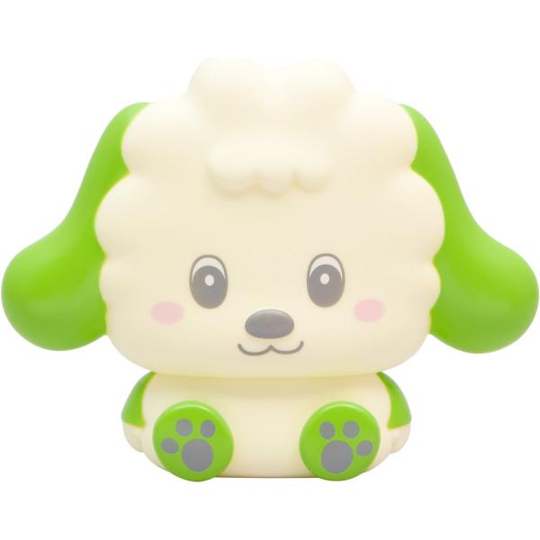 押すと「ぴゅ〜」と鳴るワンワンのぺちゃ♪「ぺちゃっ」と押しつぶされたように平べったい赤ちゃんの小さな手にも持ちやすい形です。落としても安心のやわらか素材♪押すとピュッと音が笛付きです。材質：PVCサイズ：W128mm×D37mm×H99mm...