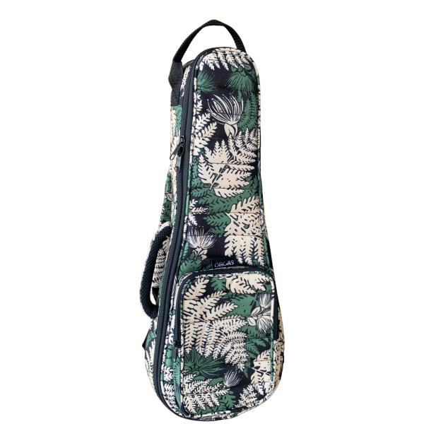 ORCASより、ハワイアンファブリックを使ったケース第2弾軽量性と堅牢性を兼ね備えたOUGCをベースにしたウクレレケース。3WAY 仕様で、ダブルショルダー、横持ハンドル持ち運びに便利な縦持ちにも対応できるハンドル付き。圧倒的な軽さでありな...
