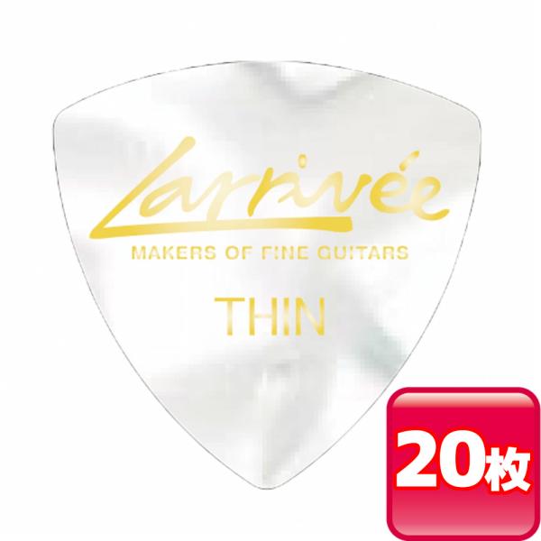 Japan Limited Accessories Larrivee よりオリジナルピックが登場。ティアドロップ、トライアングル、2形状＋THIN、MEDIUM、HEAVYの3種類の厚みを用意しました。日本国内限定発売！日本製のセルロイド素...