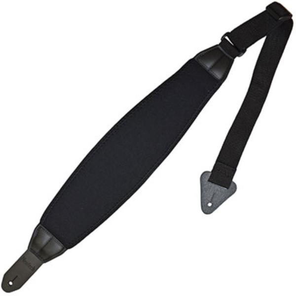 メガストラップシリーズは、コントロールストレッチシステムを採用したネオプレーンパッドで、通常のものより厚みと幅広のパッドデザインにすることでさらに快適性を高めました。柔軟なショルダーパッドが、肩と首回りにかかる楽器の重量と演奏中の衝撃をより...