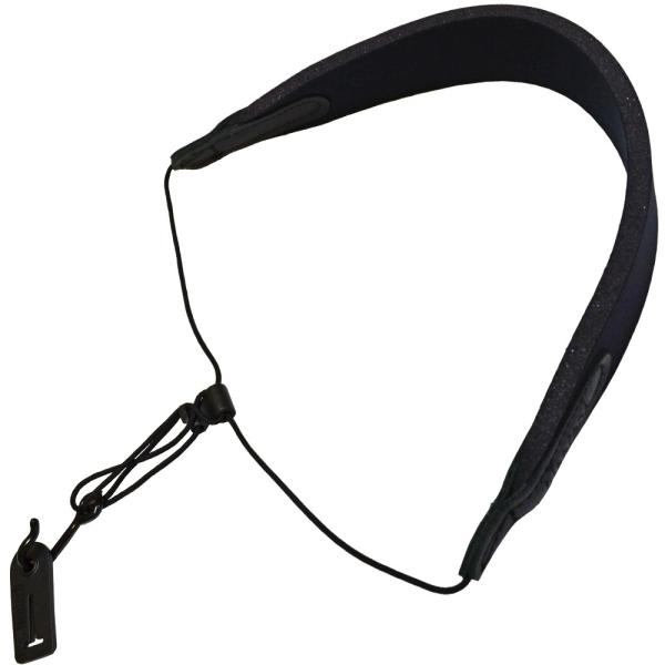 耐久性に優れたコード(紐)を組み合わせた、洗練されたデザインで理想的なネオプレン性コンフォートストラップ,クラリネット、イングリッシュホルン、オーボエ奏者たちにありがちな親指の疲労を軽減します,周囲;約855mm