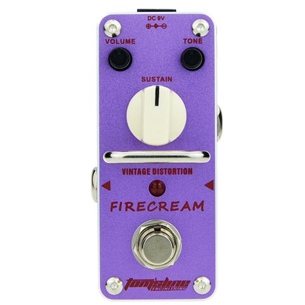 AFM-3 FIRECREAMリッチでクリーミーなファズ・トーンTRUE BYPASS搭載コントロール：Volume/Tone/Sustain電源：DC9V■サイズ: 94mm (D) x 44mm (W) x 48mm (H)■各重量:　...