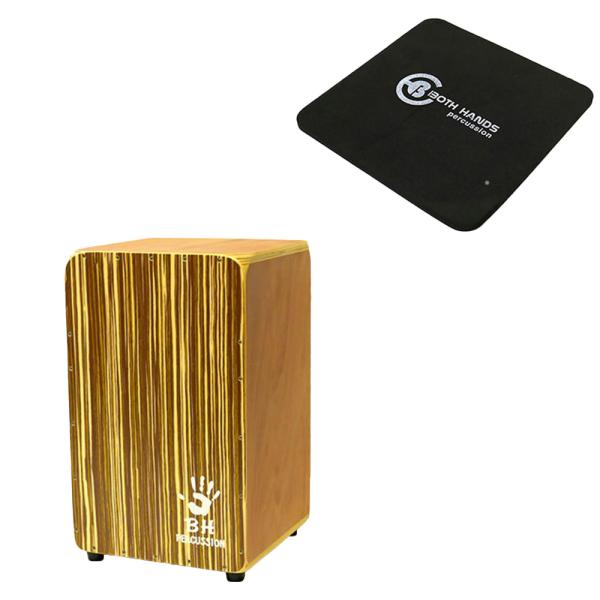 Both Hands PERCUSSION のSNARE SYSTEM を採用したスタンダードサイズのカホンです。■ FrontPanel : 3mm plywood■ BackPanel : 12mm beech plywood■ Sid...