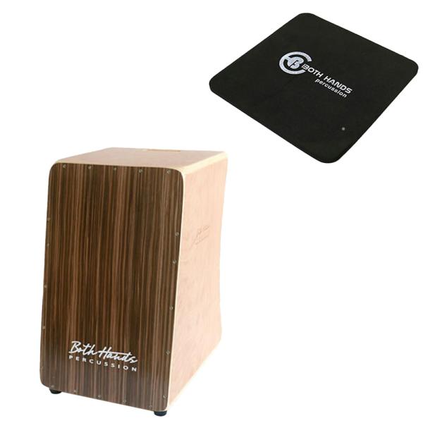 Both Hands PERCUSSION のSNARE SYSTEM を採用し打面に傾斜をつけたカホンです。■ FrontPanel : 3mm plywood/beveled top■ BackPanel : 12mm beech pl...