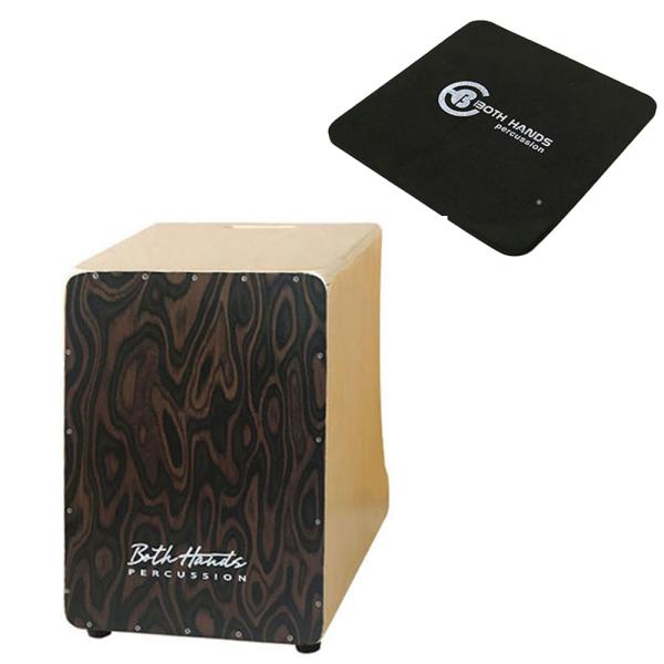 BothHandsPERCUSSIONのSNARE SYSTEMを採用したカホンです。■ FrontPanel : 3mm plywood/beveloped top■ BackPanel : 12mm beech plywood■ Sid...