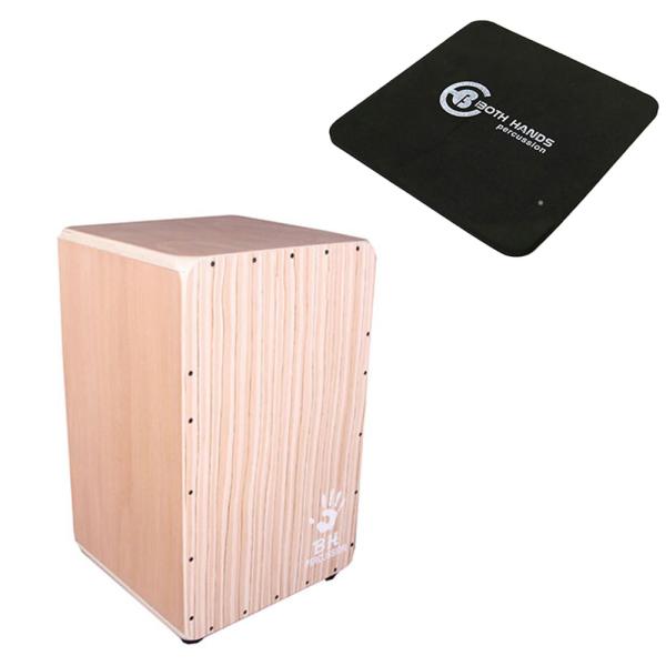 Both Hands PERCUSSION のSNARE SYSTEM を採用したスタンダードサイズのカホンです。■ FrontPanel : 3mm plywood ■ BackPanel : 12mm beech plywood ■ S...