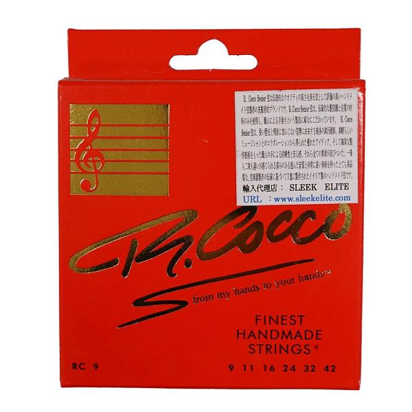 【R.Cocco Senior Handmade Strings】伝説的なクオリティの高さを誇る弦として評価の高いハンドメイド弦製作の先駆者的ブランドが、復活しました。諸事情により、非常に惜しまれつつも、その工房を一旦閉めざるを得なかったの...