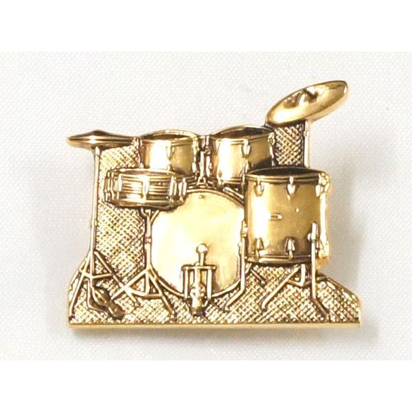 洋服や帽子、バッグに付けて、さりげなく音楽ファンをアピール♪プチギフトや、卒入学の贈り物にもおすすめです。サイズ：L/about 28mm素　材：真鍮MADE IN JAPAN