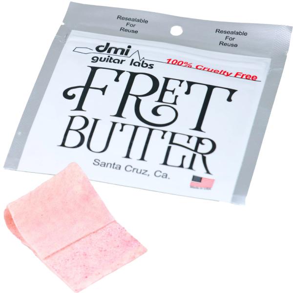 フレット磨きを超簡単にできる専用クロス、フレットを磨くとサウンドもクリアになります。全てのフレットを一気に磨けるので、これまでのように一本一本コンパウンドで磨かなくて済みます。指板(フレットボード)も同時に綺麗にできます。しかも指板が潤いス...