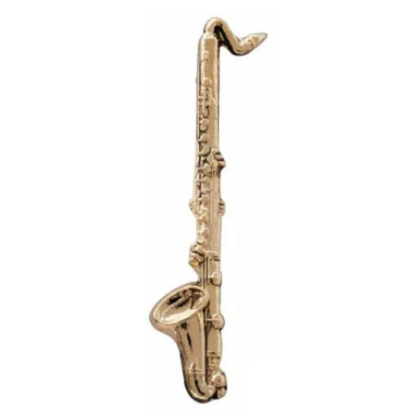 洋服や帽子、バッグに付けて、さりげなく音楽ファンをアピール♪プチギフトや、卒入学の贈り物にもおすすめです。サイズ：約50mm素　材：真鍮MADE IN JAPAN