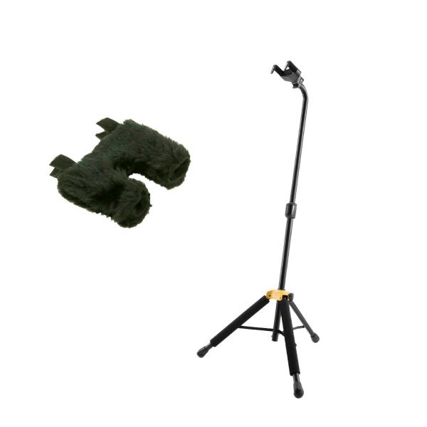 GS414BSWは、GS414B PLUSにAS Yoke（オート・スイベル・ヨーク）の機能を追加した日本限定仕様のギタースタンドです。HERCULES GSPシリーズ・ウォールハンガーのように、ネックハンガー部分がヘッドの形状に合わせて回...