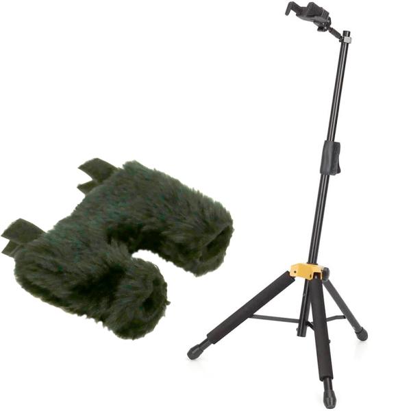 【HERCULES GS415B PLUS ギタースタンド】ハーキュレスの1本掛けギタースタンド。革新的なAGSは、ギターやベースなどの楽器本体の重量によってネックハンガー部分が下降し、同時にアームが上がって楽器のネック部をつかむようにホー...