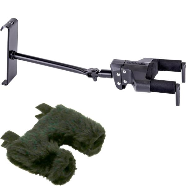 HERCULES GSP40HB PLUS ハーキュレス ギターハンガーフルサイズボディのアコースティックギターなどに適したロングネックのハンガー。グリッドウォールマウントタイプです。アジャスタブル・ヨーク(AD-yoke)により展示角が変...