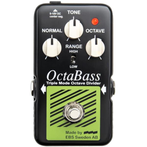 EBS オクタベース ブルーラベルは、原音から1オクターブ下の単音の重低音を作り出すエフェクターです。応答が非常に速く、複数音のコード弾きでも最低音を的確にピックアップし動作します。また、モードセレクターによって演奏するベース音域に対し最適...