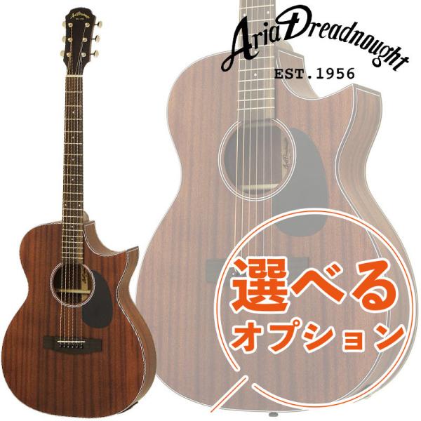 Mahogany - Electric Cutaway -MG-30 Preampクロマチックチューナー搭載のプリアンプ。 Control: Volume, 3-Band EQ (Bass, Middle, Treble), Phase S...