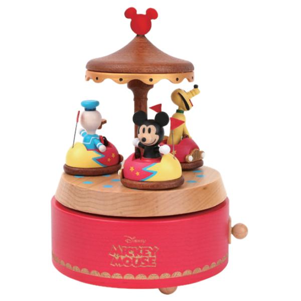 曲目：Mickey mouse club march商品サイズ：W110×D100×H150mmパッケージサイズ：W127×D127×H176mm