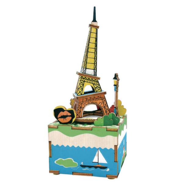 曲目：オー・シャンゼリゼ商品サイズ（組み立てサイズ）：W73×D80×H185mmパッケージサイズ：W155×D65×H235mm