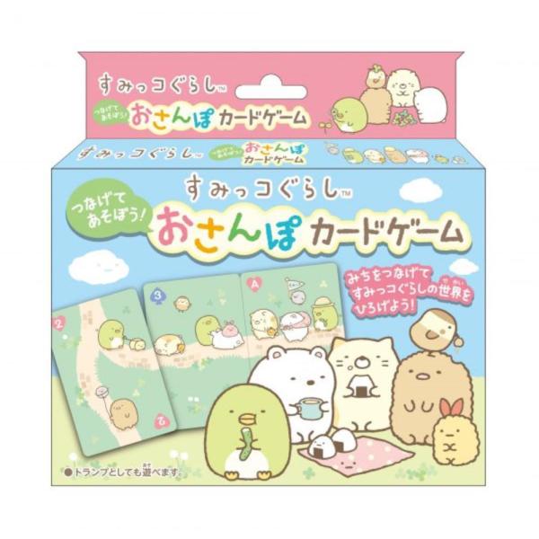 かわいいすみっコたちのお散歩道のカードを並べ、素敵な風景を作るカードゲーム。道がつながるようにカードを並べていき、手持ちのカードを一番早く無した人が勝ち！【遊び方】ジャンケンをして勝った人から時計回りにゲームを進めます。自分の順番になったら...