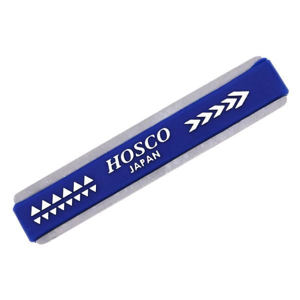 コンパクトフレットクラウンファイルR=1mmスモールフレット用(R=1mm)ラバーグリップ（ブルー）付きウクレレ、マンドリン用ファイルサイズ : 100 x 20 x 4mm (ラバーグリップ除く)