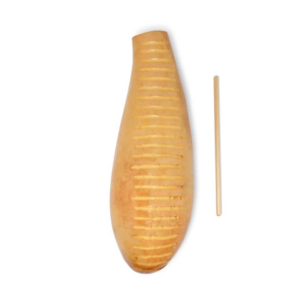 LP Cuban Style Guiroは本当のラテンルーツです。本当の瓢箪から選ばれた素材から手作りされています。ドライなサウンドのために最適な大きさを持ち、持ちやすいフィンガーホールを持っています。 LP Cuban Style Gui...