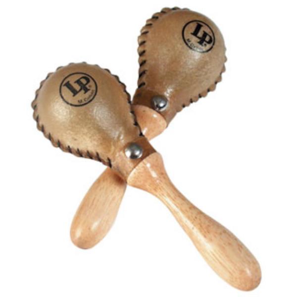 Rawhide maracasのミニチュア版、長さ14.6センチ本皮を手で縫い合わせたすばらしい音色フィットする木のハンドルで演奏しやすいスタジオでの利用に便利もちろん子供に最適・・・全長 15.5? ハンドル 約9?