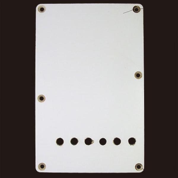 丸穴が特徴的な1954レプリカです。 現行のFender USAがテンプレートですが、Fender Japanにもほぼ適合します。 ネジ付属。