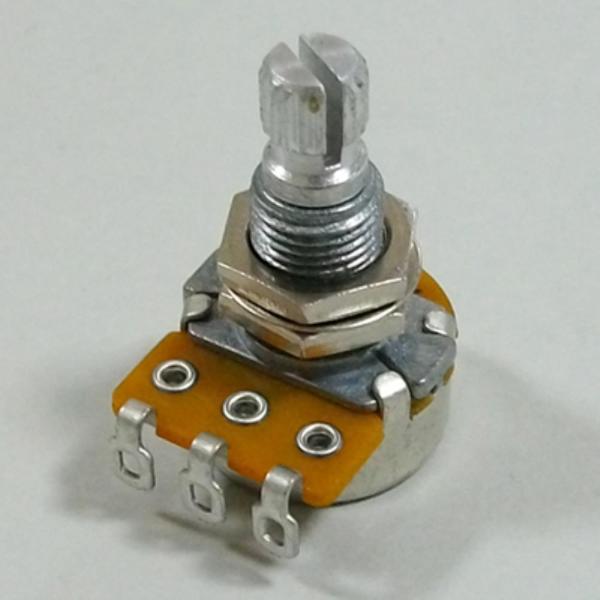 ベースのプリアンプ等に有効なポットです。センタークリック付。