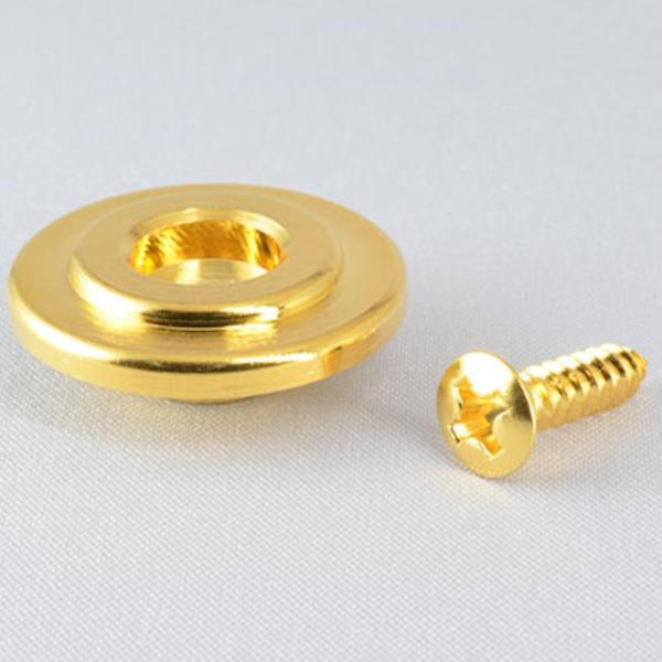 ベース用のストリングガイドです。スクリュー (丸皿TP 3 x 12) が付属します。Made in Japan.