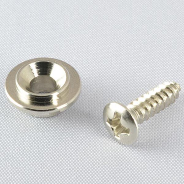 1950年代スタイルのストリングガイドです。スクリュー (丸皿TP 3 x 12) が付属します。Made in Japan.